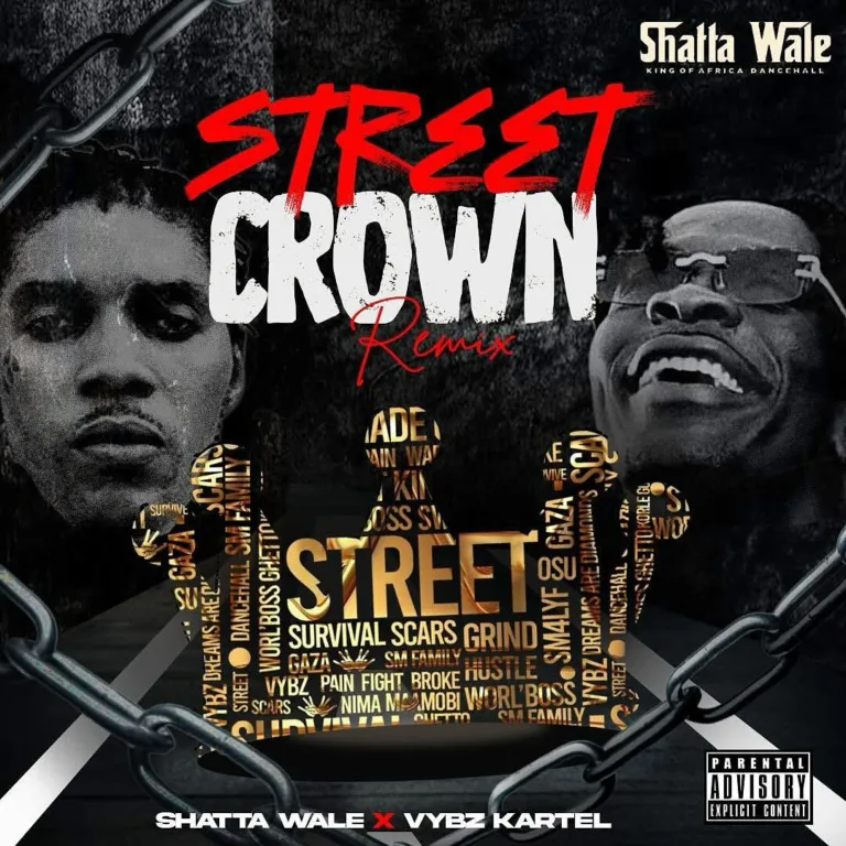 DOWNLOAD: Shatta Wale – Street Crown (Remix) ft. Vybz Kartel MP3